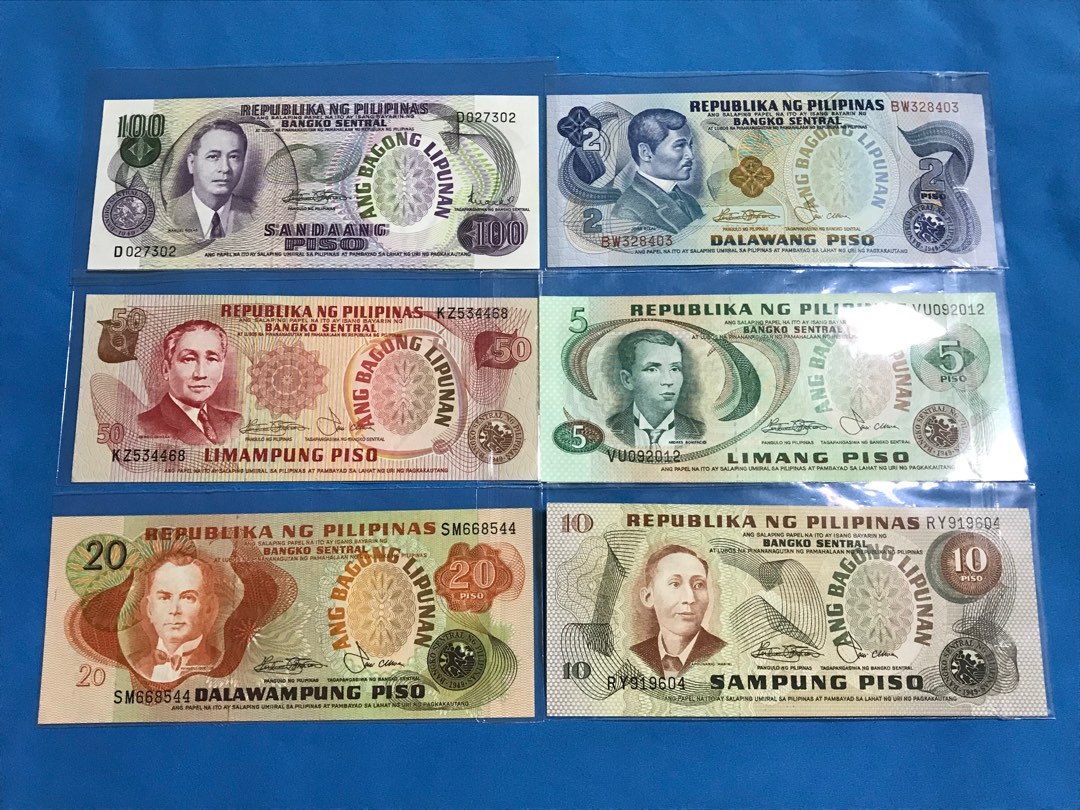 1973-1985 Complete set of "Ang Bagong Lipunan" Series of philippines ...