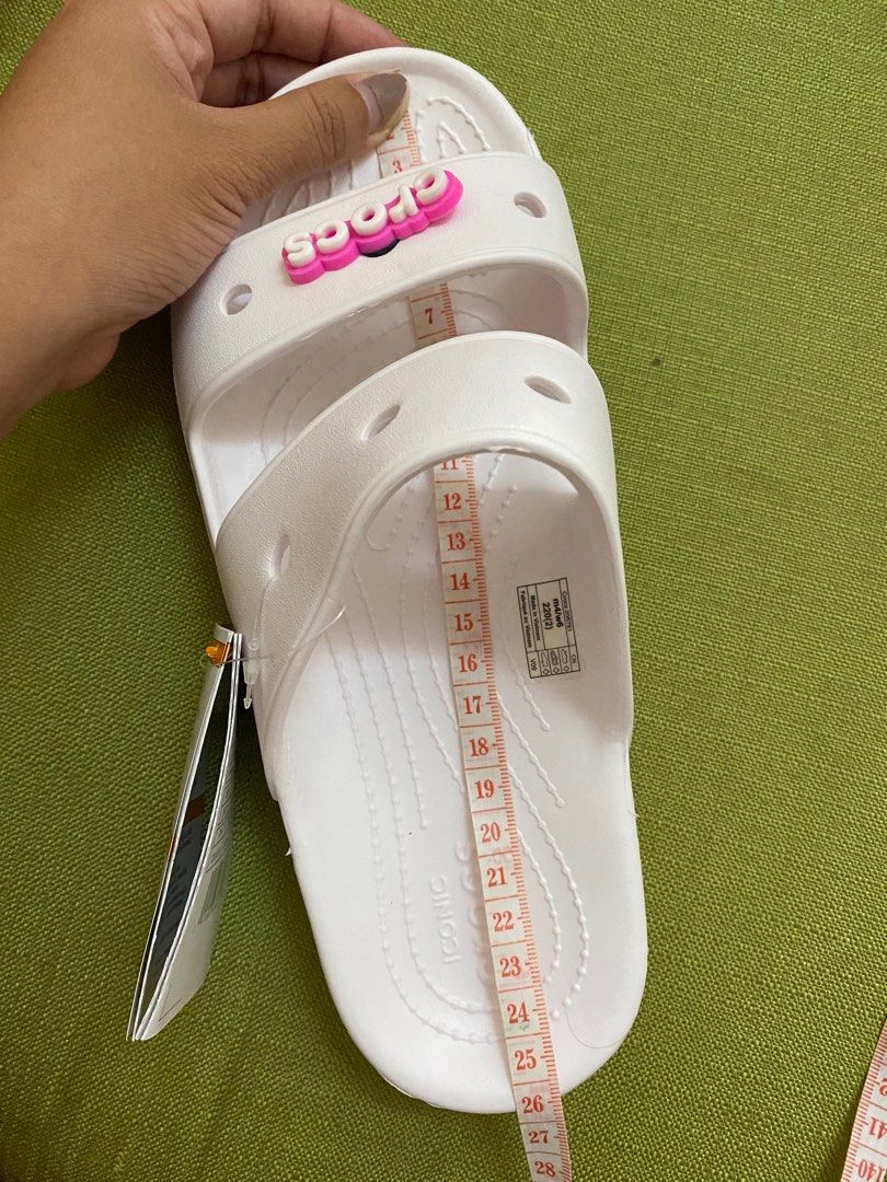 Crocs Classic two straps, Women's Fashion, Footwear, Slippers and ...
