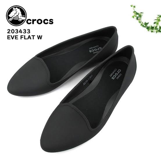Crocs Eve Iconic Flats, Women's Fashion, Footwear, Flats & Sandals on ...