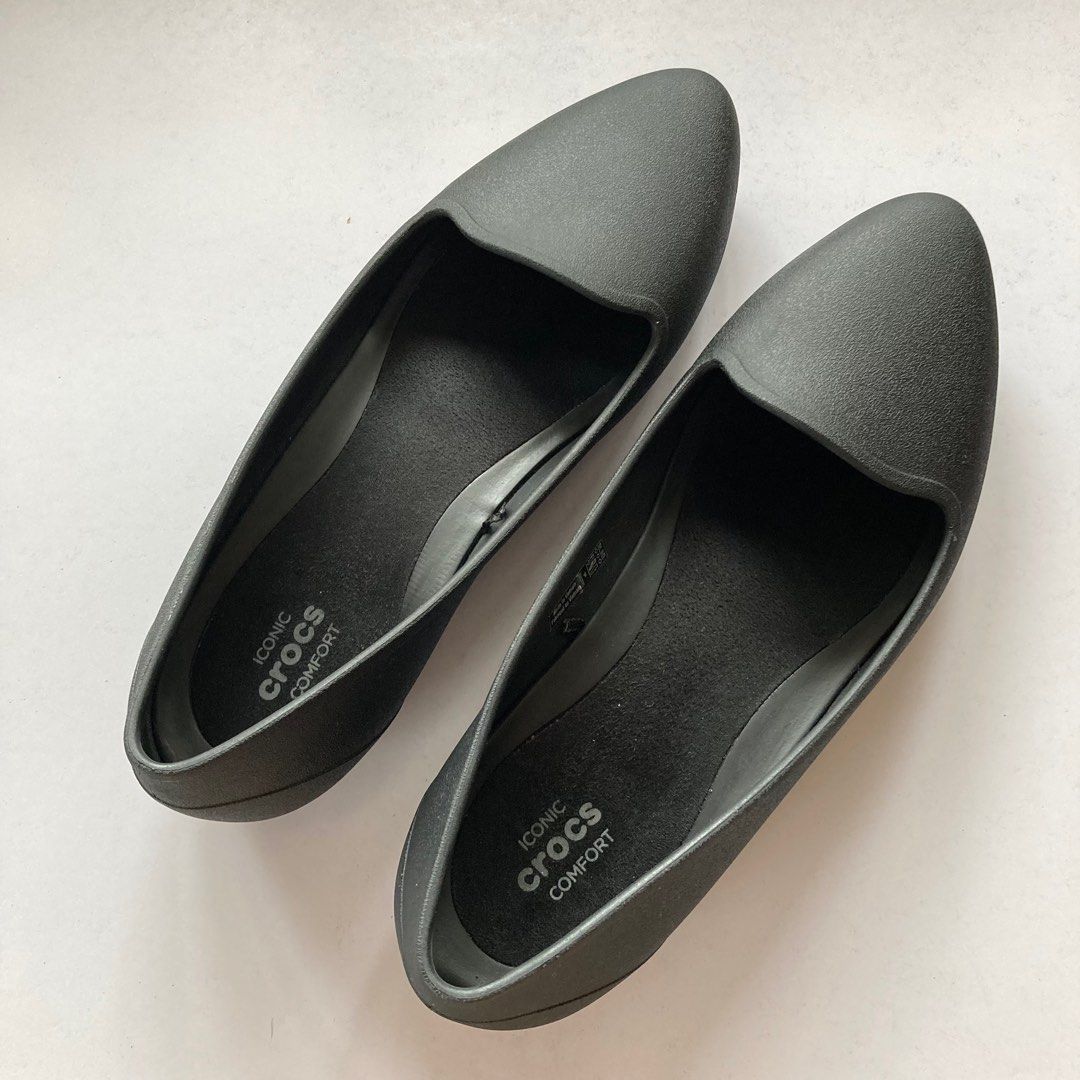 Crocs Eve Iconic Flats, Women's Fashion, Footwear, Flats & Sandals on ...