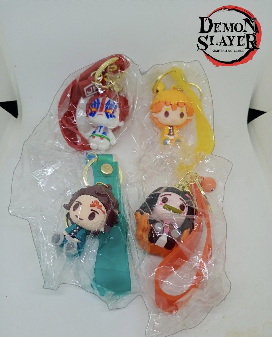 CUTE CHIBI ANIME KEYCHAIN (JUJUTSU KAISEN, DEMON SLAYER & SPY X FAMILY ...