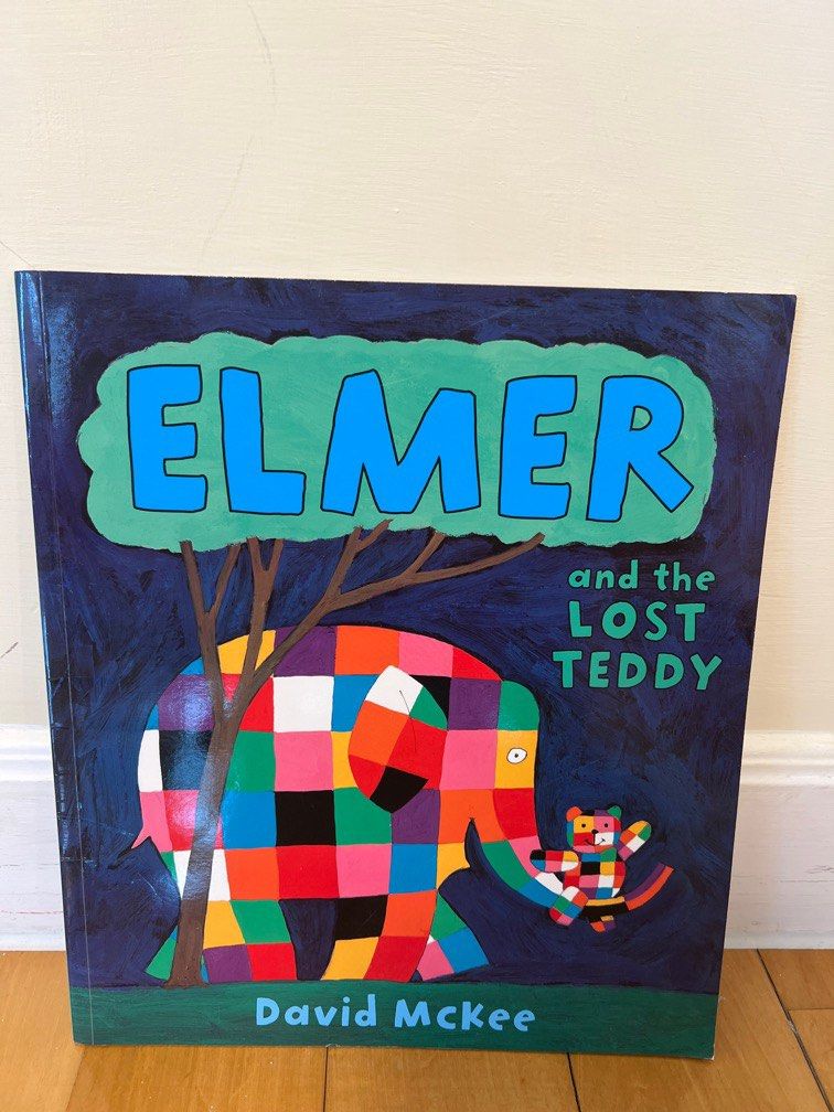 David McKee Elmer storybook, 興趣及遊戲, 書本 & 文具, 小說及非小說 - Carousell