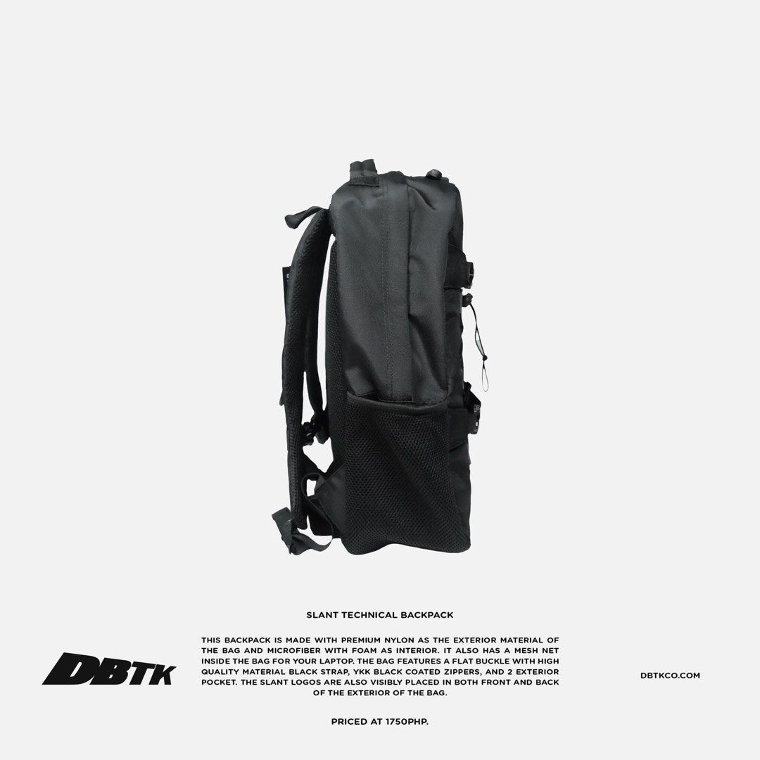 DBTK Slant Technical Backpack, Men's Fashion, Bags, Backpacks on Carousell