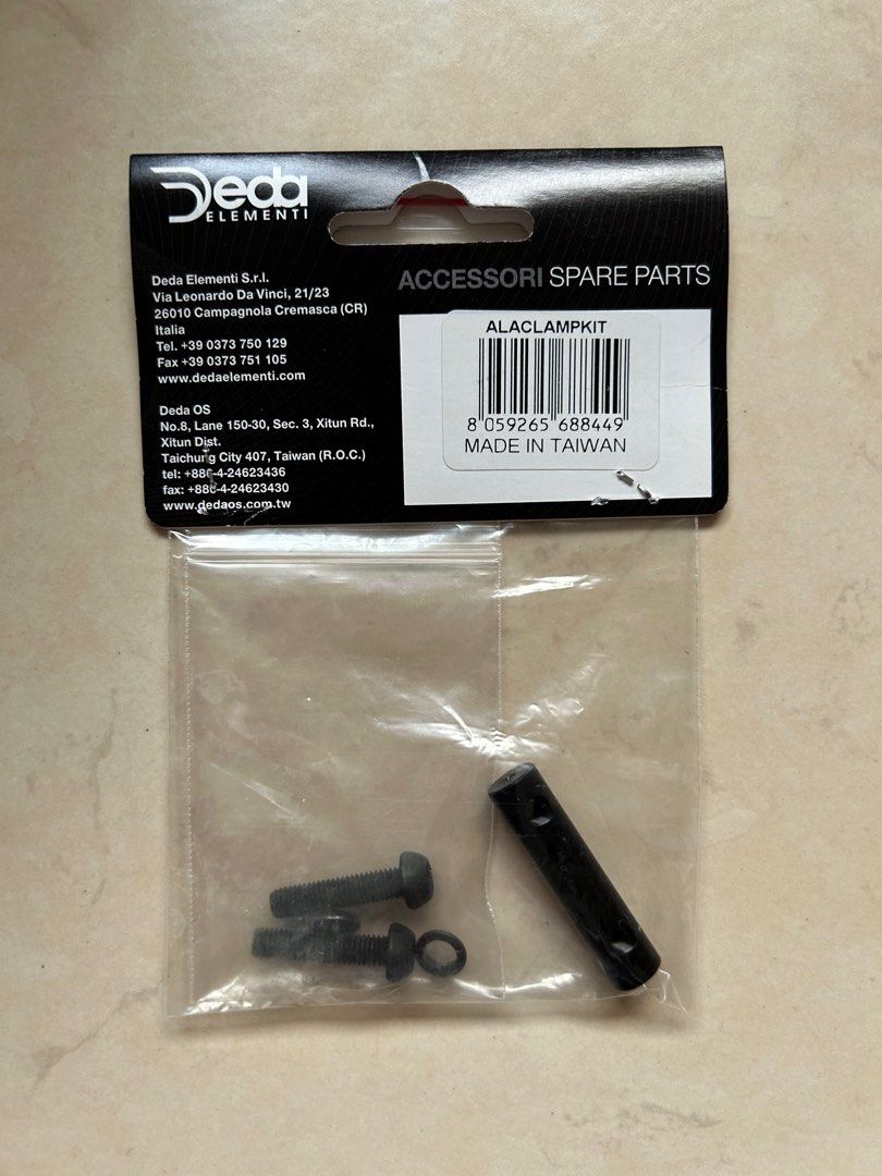 Deda Alanera Stem Clamp Kit, Sports Equipment, Bicycles & Parts, Parts ...