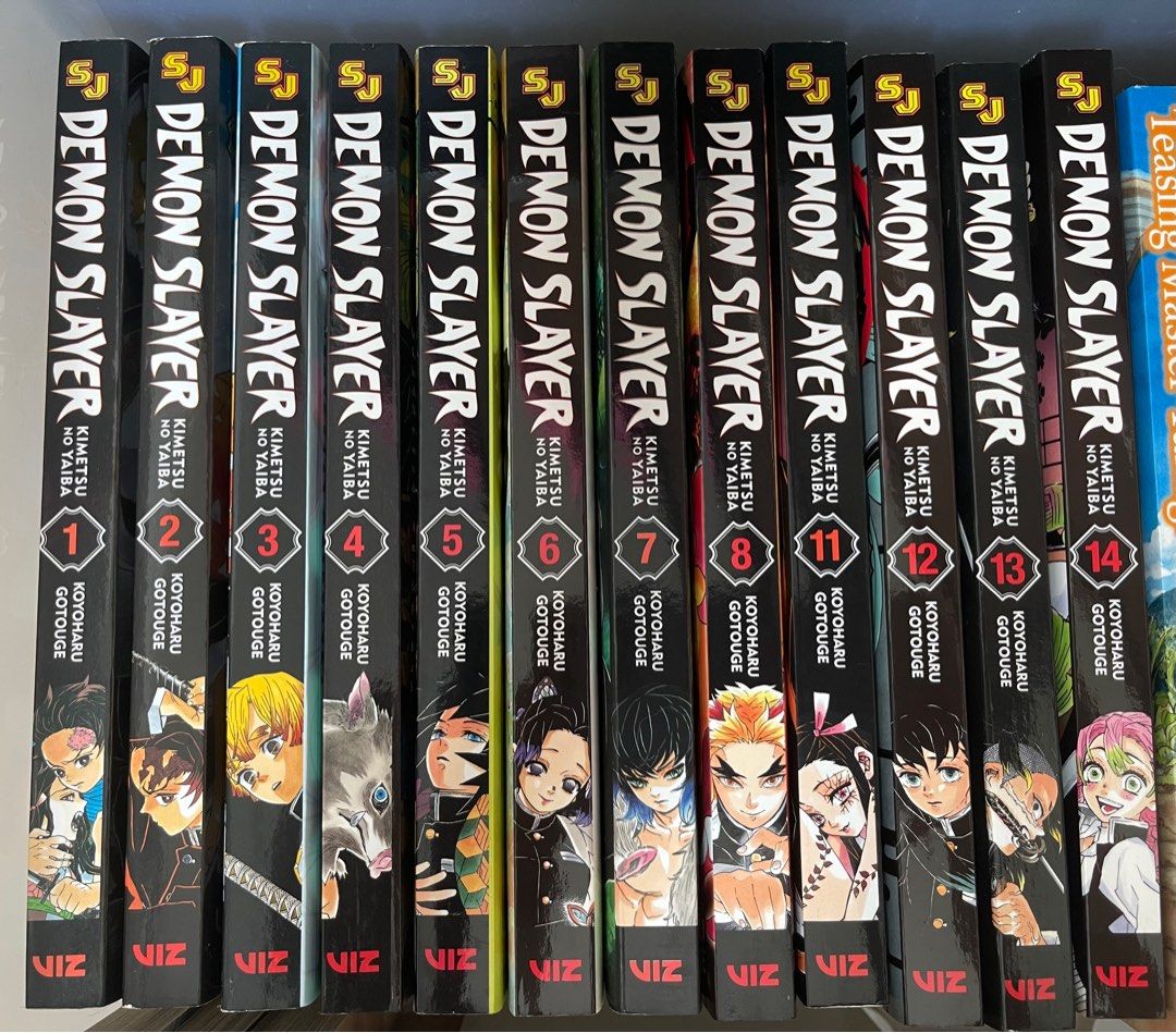 Demon slayer manga, Hobbies & Toys, Books & Magazines, Comics & Manga ...