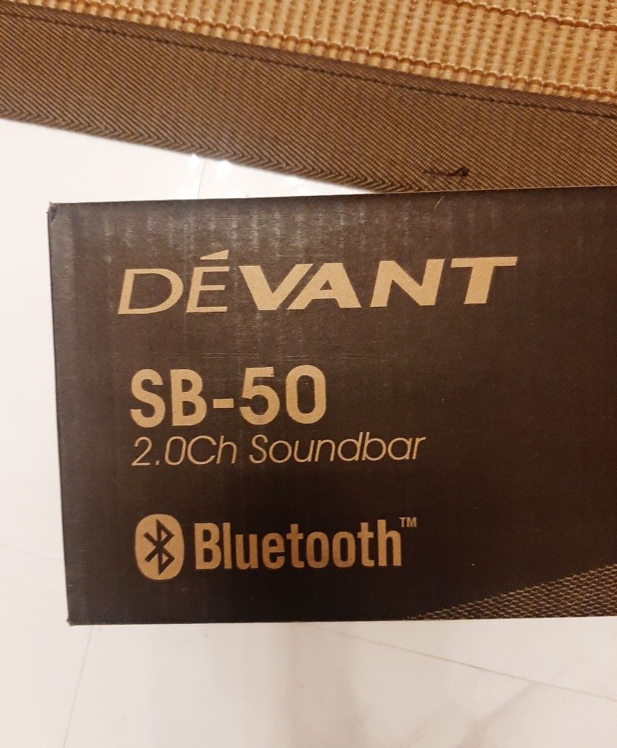 Devant SB-50 2.0Ch Soundbar, TV & Home Appliances, TV & Entertainment ...