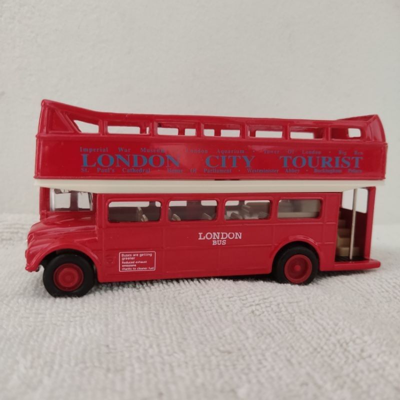 Diecast Metal London Bus (Open Top), Hobbies & Toys, Toys & Games on ...