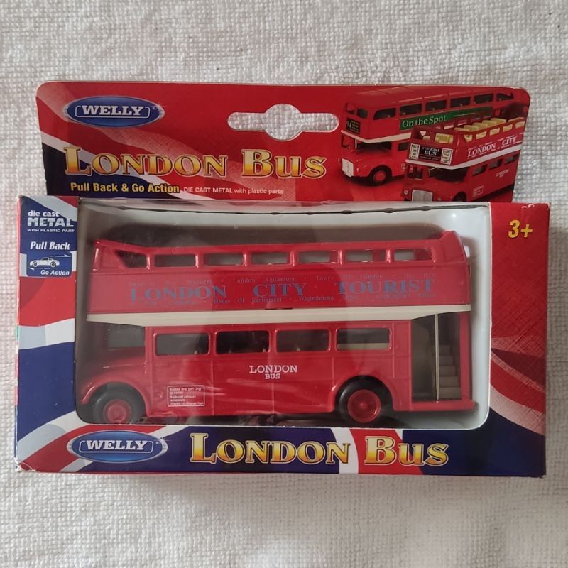 Diecast Metal London Bus (Open Top), Hobbies & Toys, Toys & Games on ...