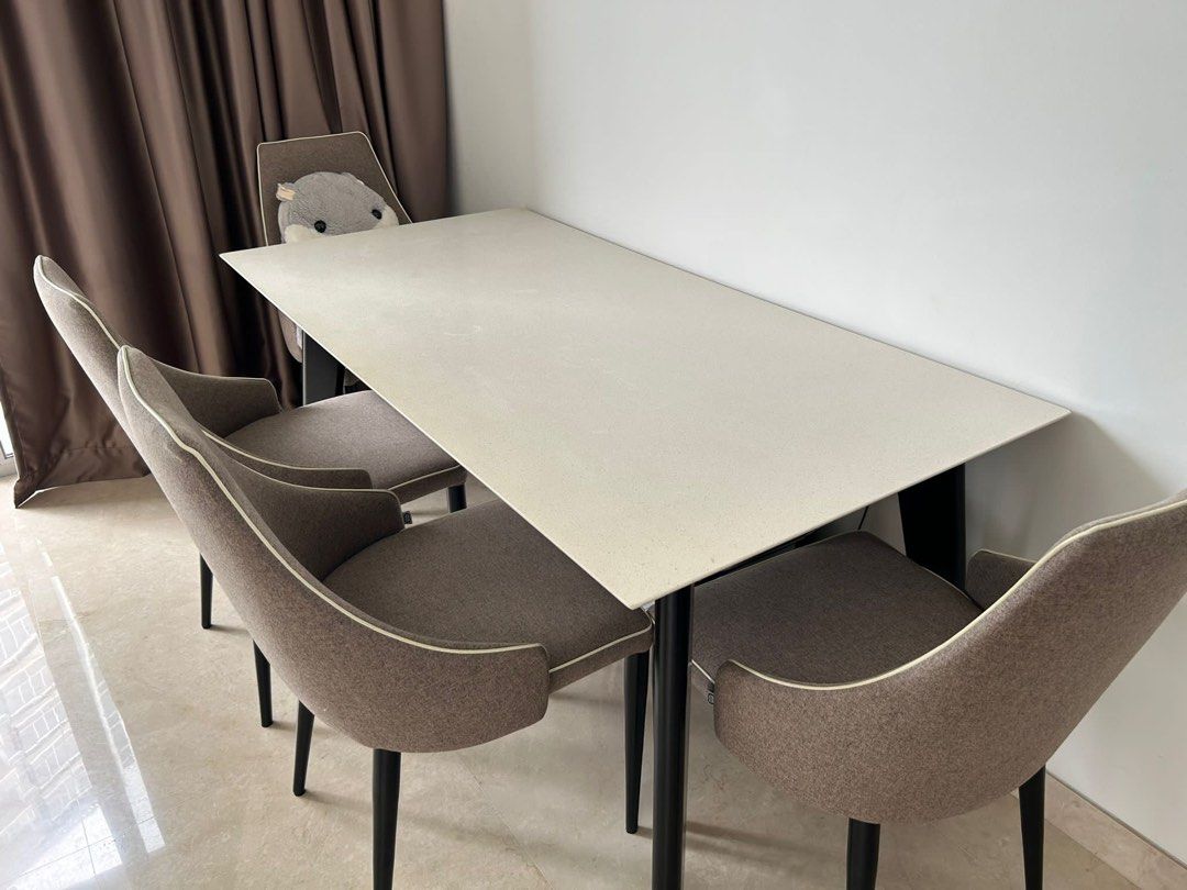 Dining Table Set, Furniture & Home Living, Furniture, Tables & Sets on ...