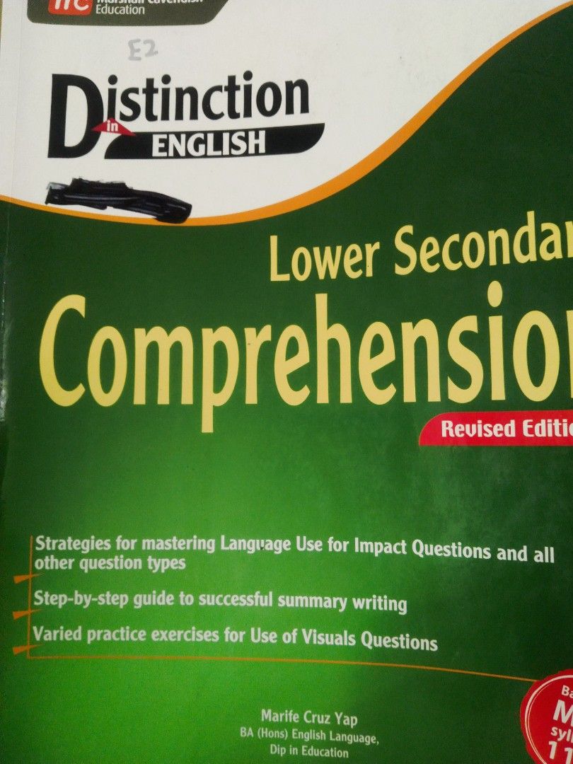 Distinction in english, Hobbies & Toys, Books & Magazines, Assessment Books on Carousell
