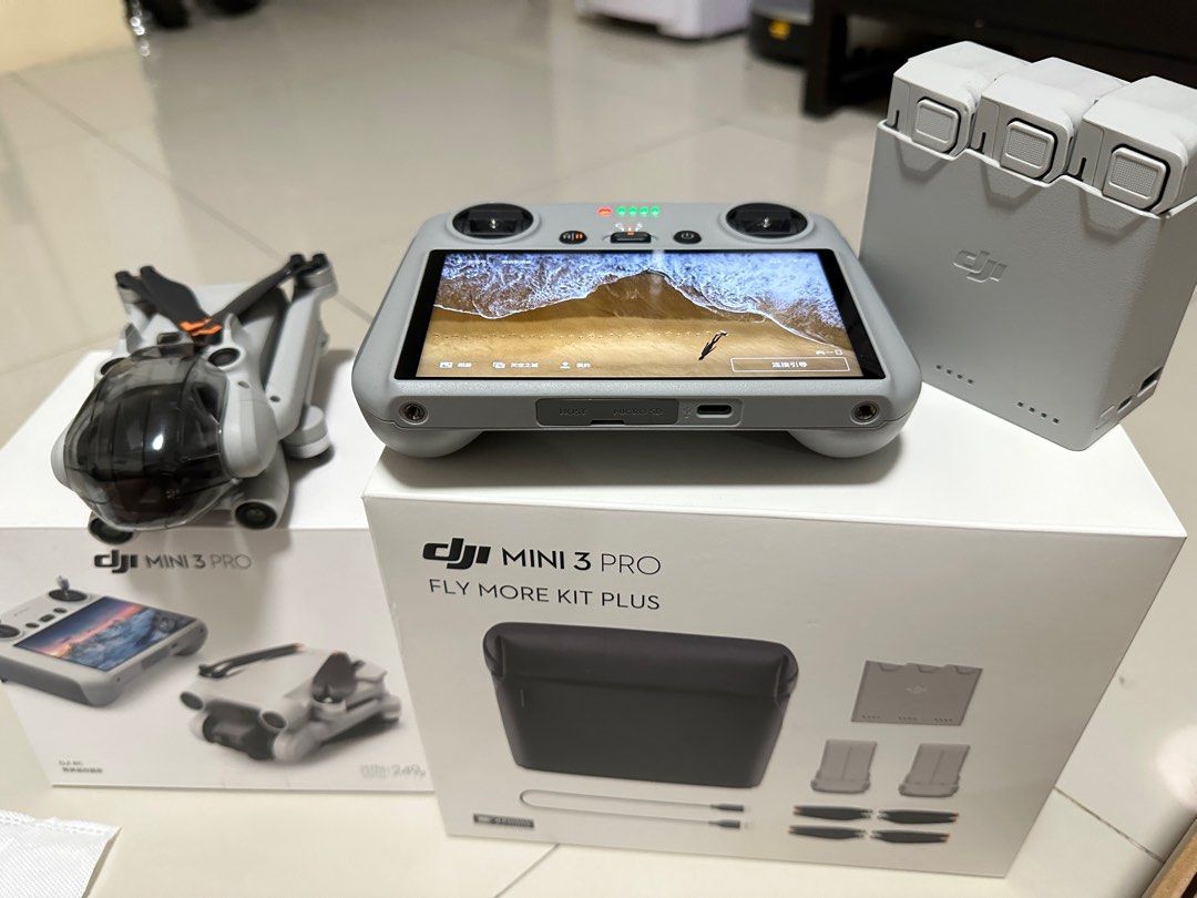 DJI Mini 3 Pro with extended battery 47Mins bundle bag + 256GB Ultra ...