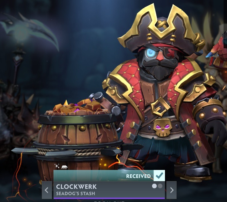 Dota 2 Collector's Cache 2022 Clockwerk, Video Gaming, Video Games ...