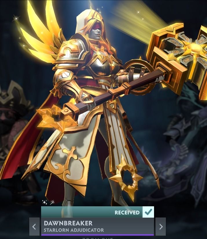 Dota 2 Collector's Cache 2022 Dawn Breaker, Video Gaming, Video Games ...