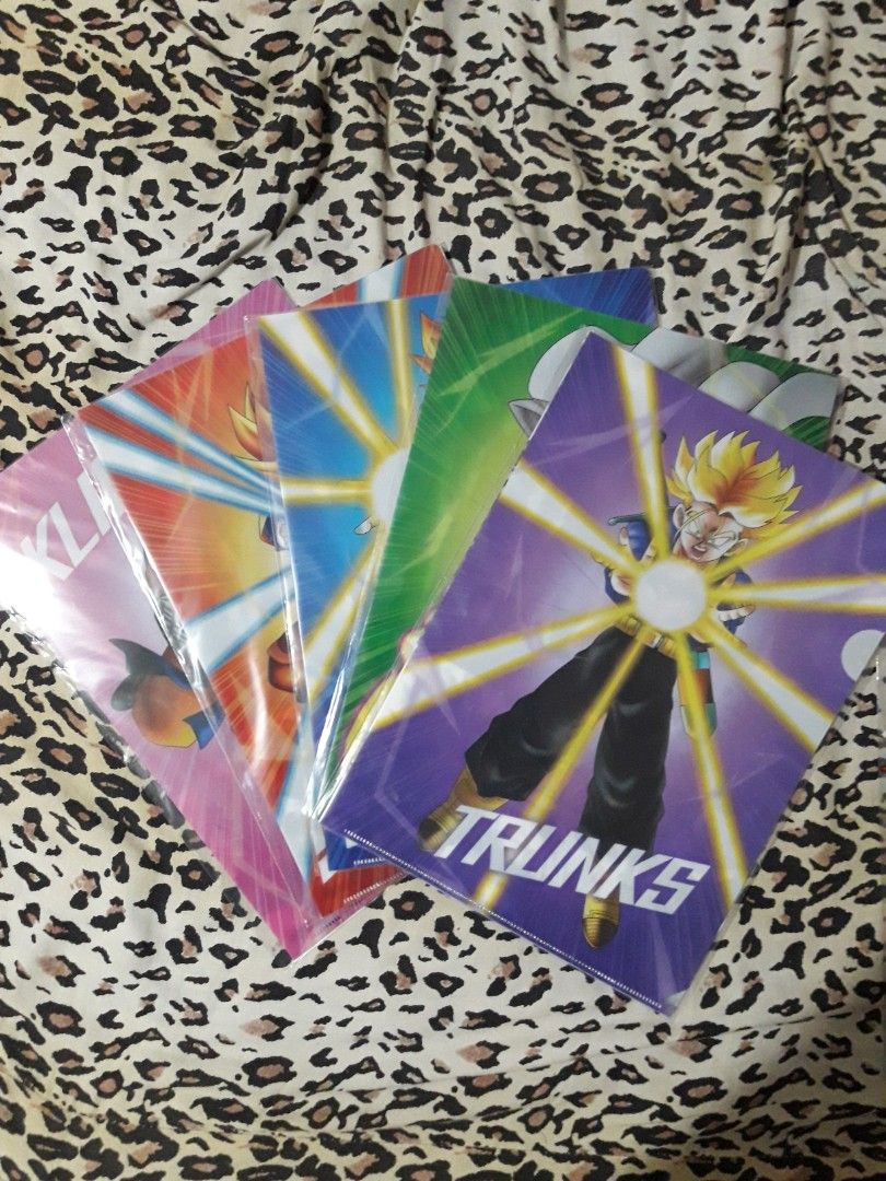 Dragon Ball Z Stationery plastic Folders sealed, Hobbies & Toys ...