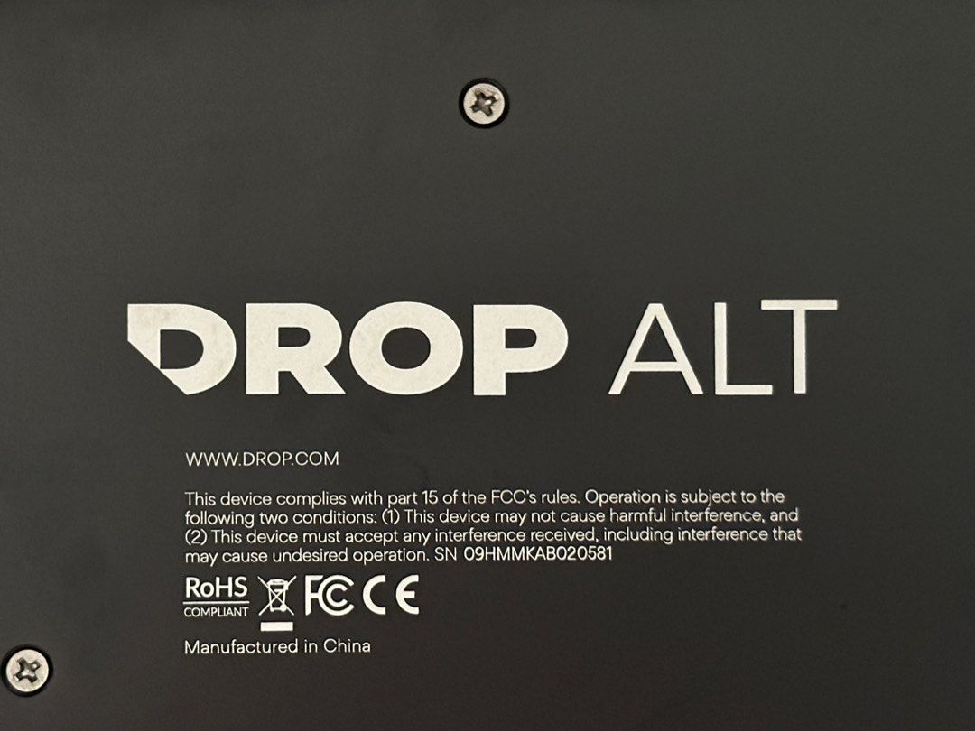 Drop ALT Black Halo Clear RGB keyboard, Computers & Tech, Parts ...
