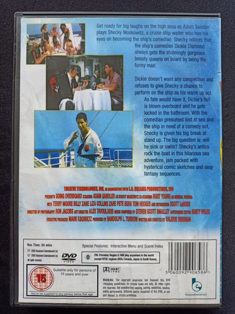 DVD Going Overboard, Hobbies & Toys, Music & Media, CDs & DVDs on Carousell