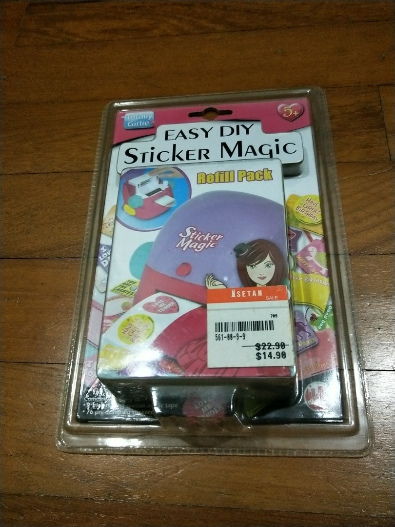 Easy DIY Sticker Magic Refill Pack, Hobbies & Toys, Stationery & Craft ...