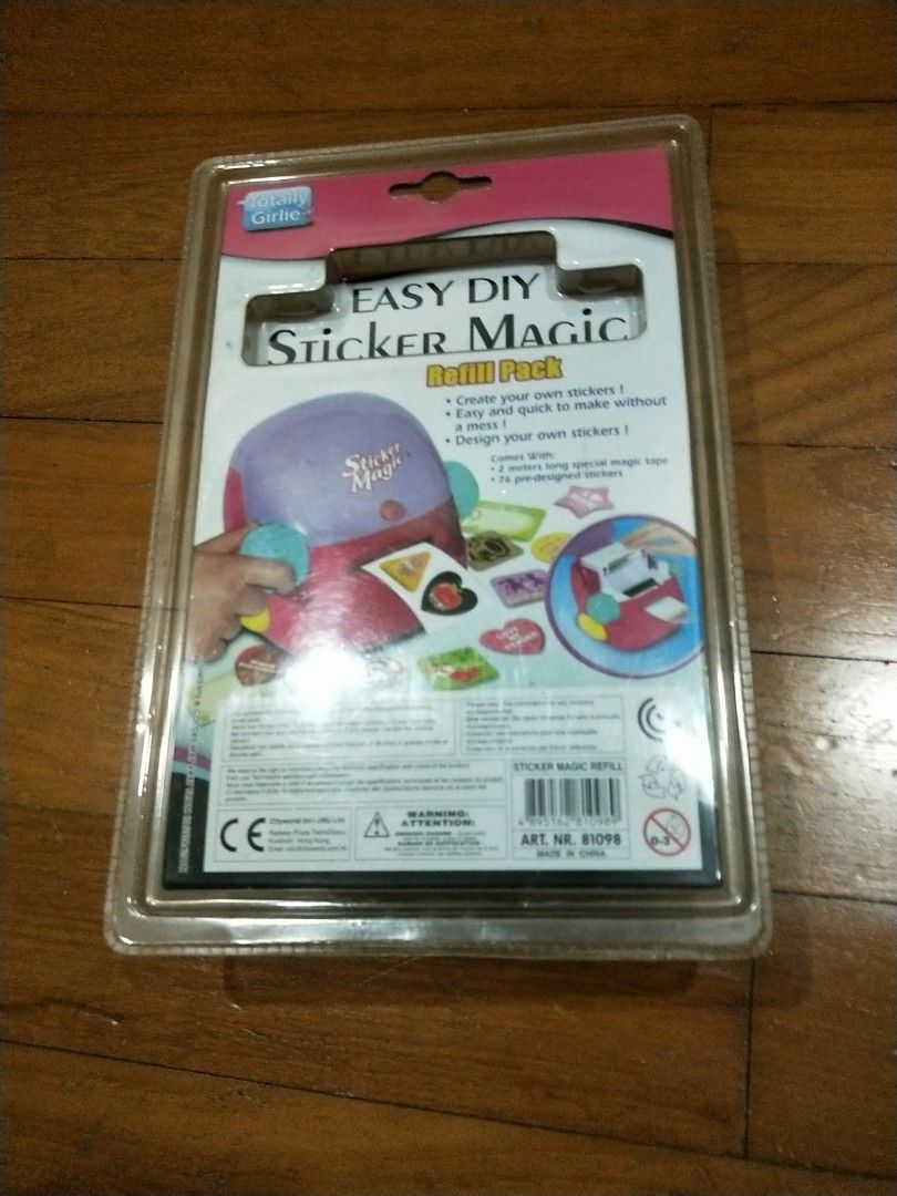Easy DIY Sticker Magic Refill Pack, Hobbies & Toys, Stationery & Craft ...
