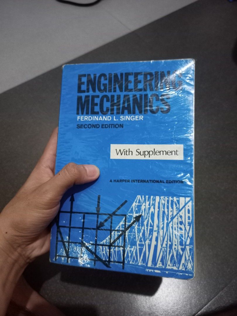 Engineering Mechanics by Ferdinand Singer, Hobbies & Toys, Books ...