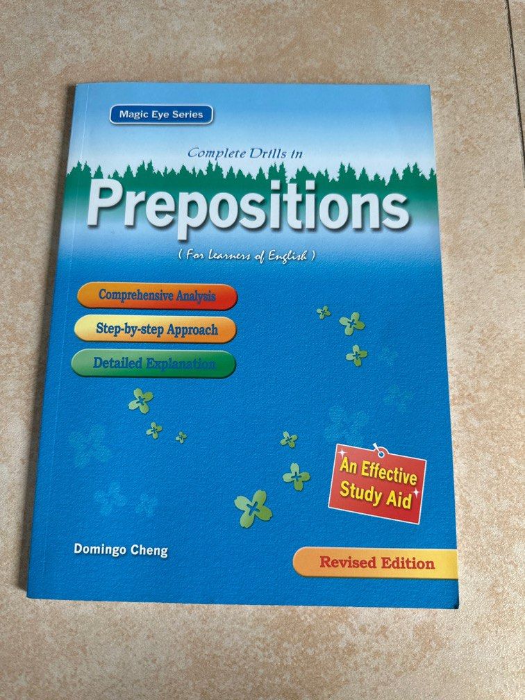 English Grammar - Prepositions, 興趣及遊戲, 書本 & 文具, 書本及雜誌 - 補充練習 - Carousell