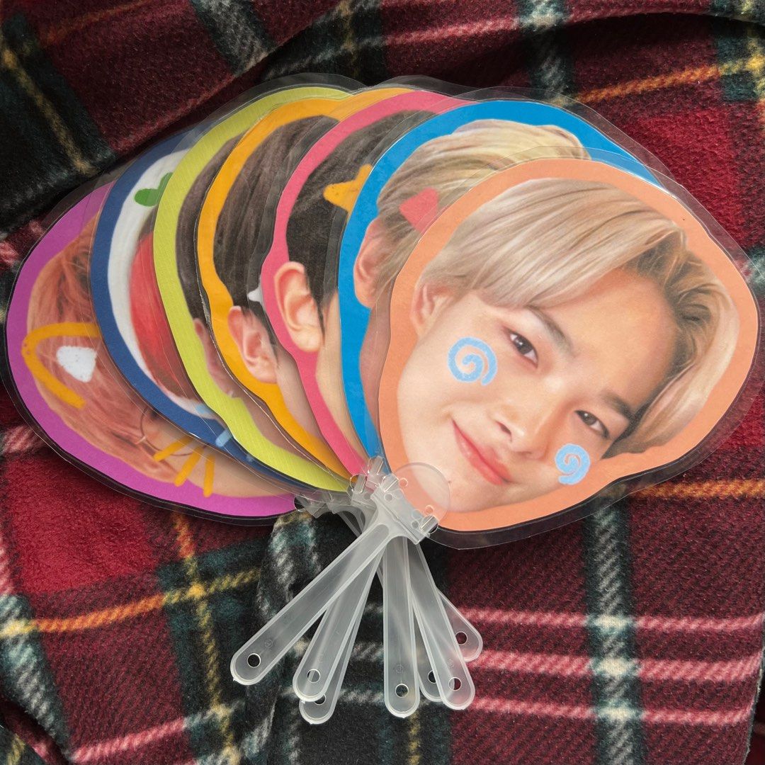 Enhypen Bubble Head Fan and Mini Handfans, Hobbies & Toys, Stationary ...