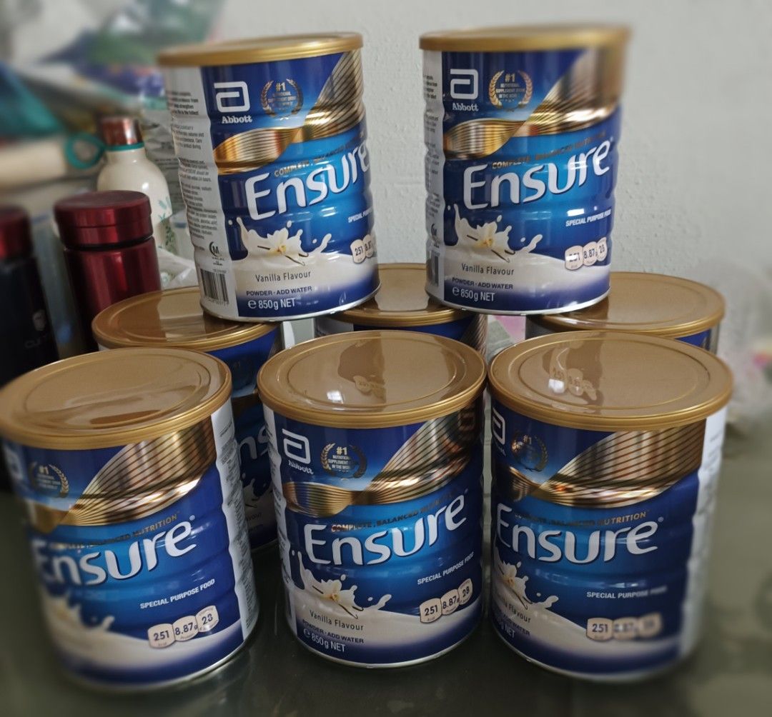 Ensure Powder 850g - Vanilla, Health & Nutrition, Health Supplements ...