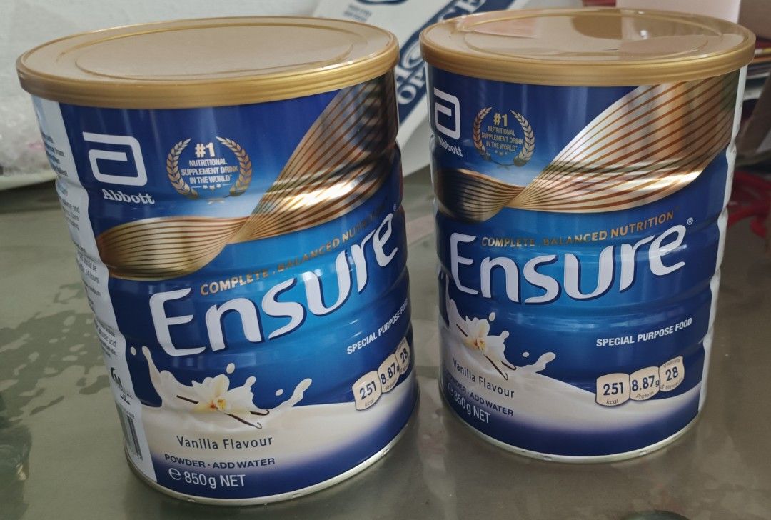 Ensure Powder 850g - Vanilla, Health & Nutrition, Health Supplements ...