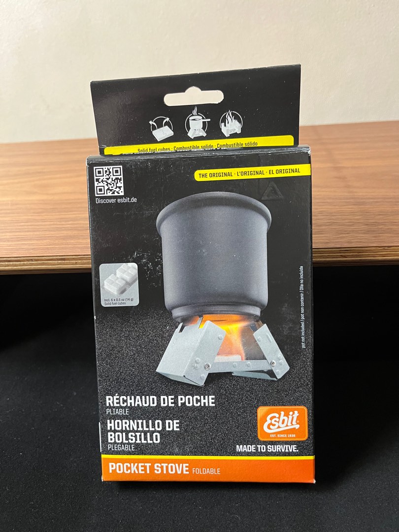 Esbit Pocket Stove, Sports Equipment, Hiking & Camping on Carousell