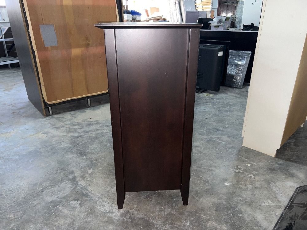 (F20046002) Rubber Wood 4 Tier Chest of Drawer / Peti Laci 4 Tingkat ...