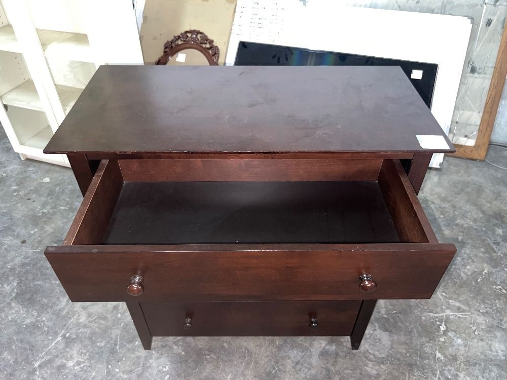 (F20046002) Rubber Wood 4 Tier Chest of Drawer / Peti Laci 4 Tingkat ...