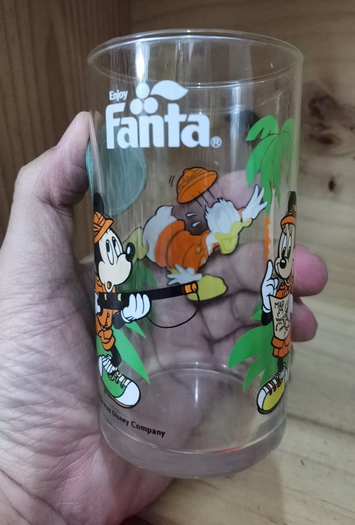 Vintage Fanta x Walt Disney Glass collection, Hobbies & Toys ...