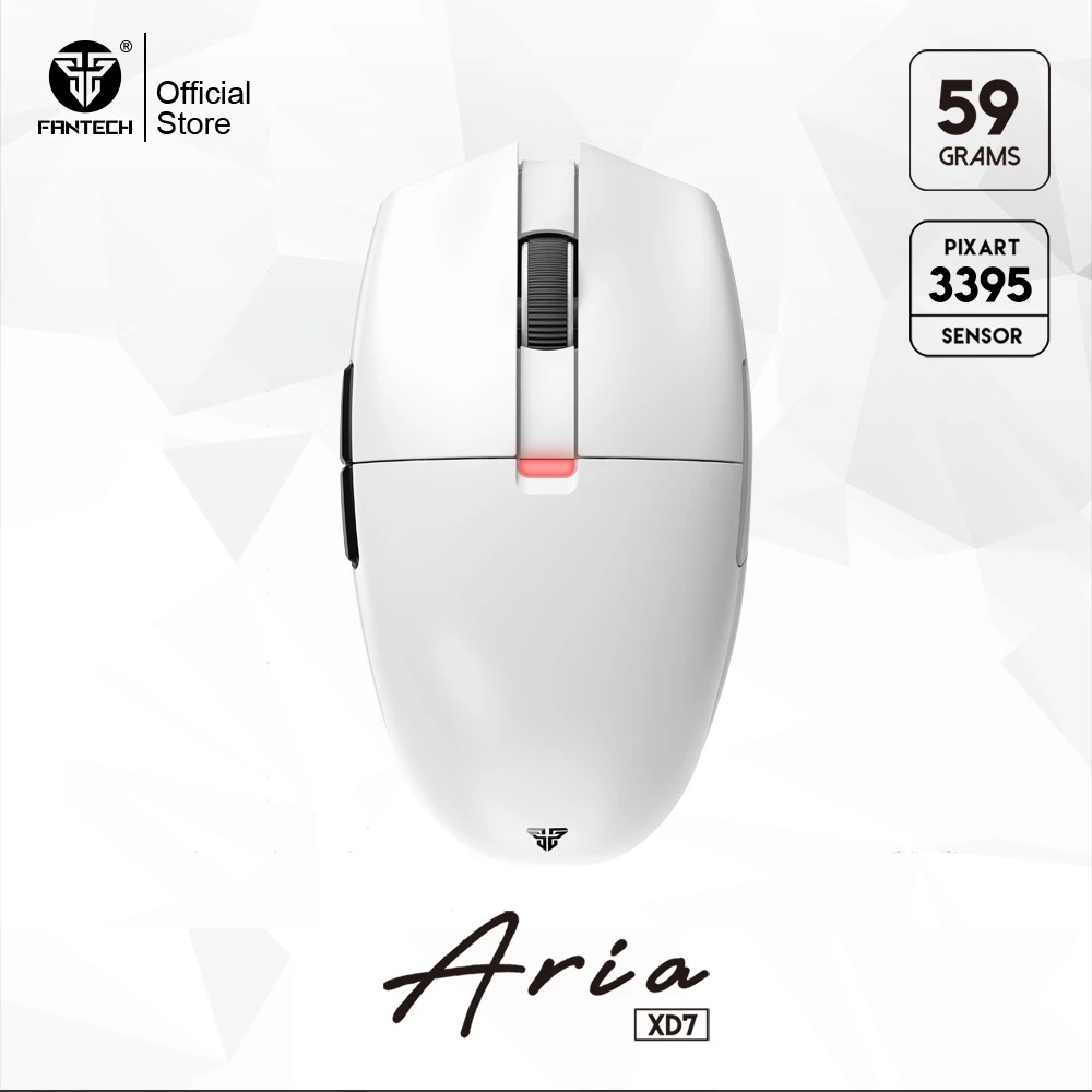 Fantech Aria XD7 White, Computers & Tech, Parts & Accessories, Mouse ...