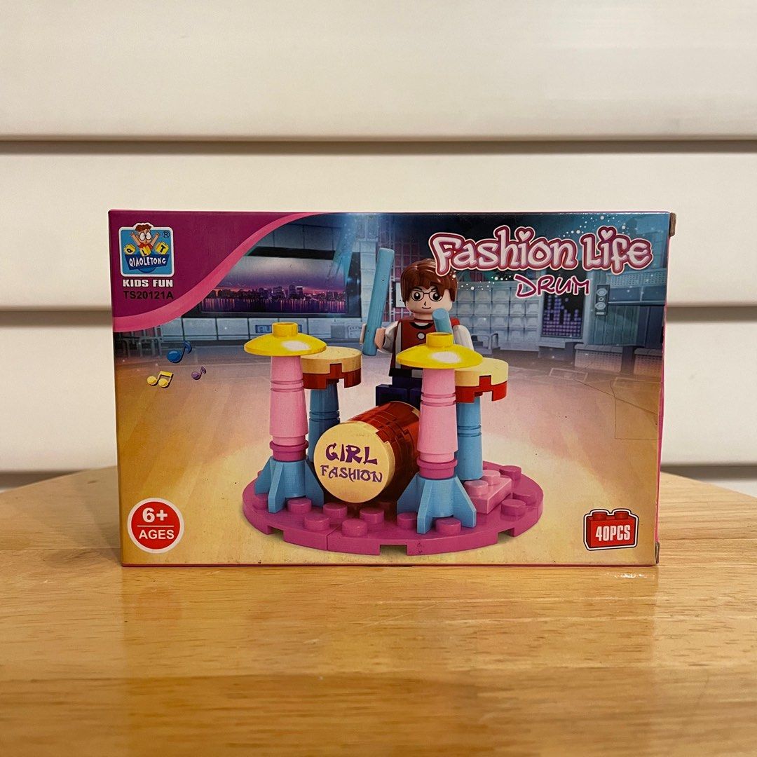 Fashion Life Mini Lego Piano Lego Drum Pieces 3 in 1 DIY Lego ...