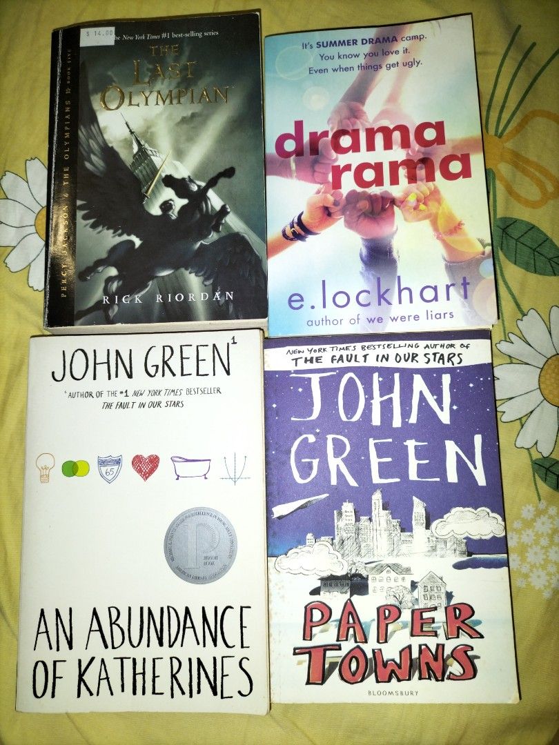 Fiction Books (John Green, Rick Riordan, Emily Lockhart), Hobbies & Toys, Books & Magazines ...