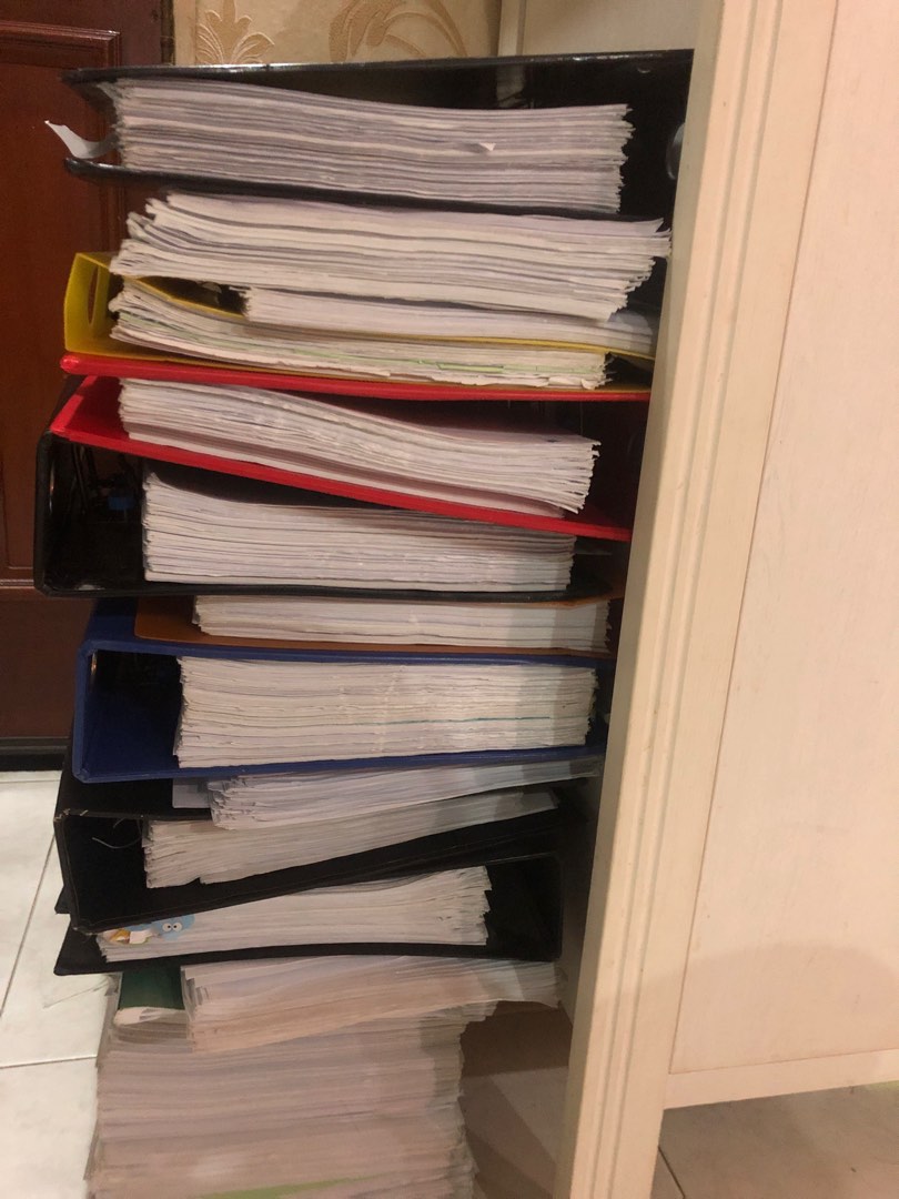 Secondary files with school notes + past year paper, Hobbies & Toys ...