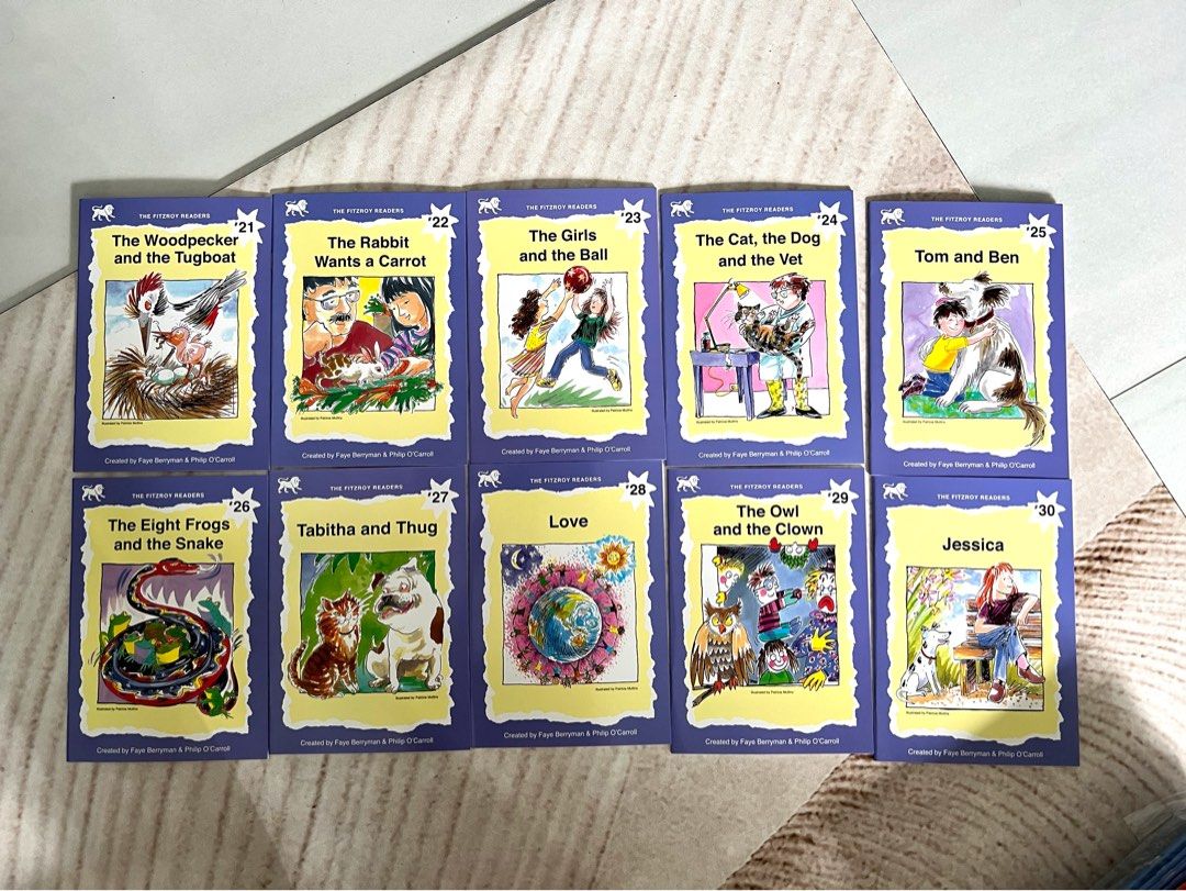 Fitzroy Reading 21-30 & Word skill 3 - Full Set, Hobbies & Toys, Books ...