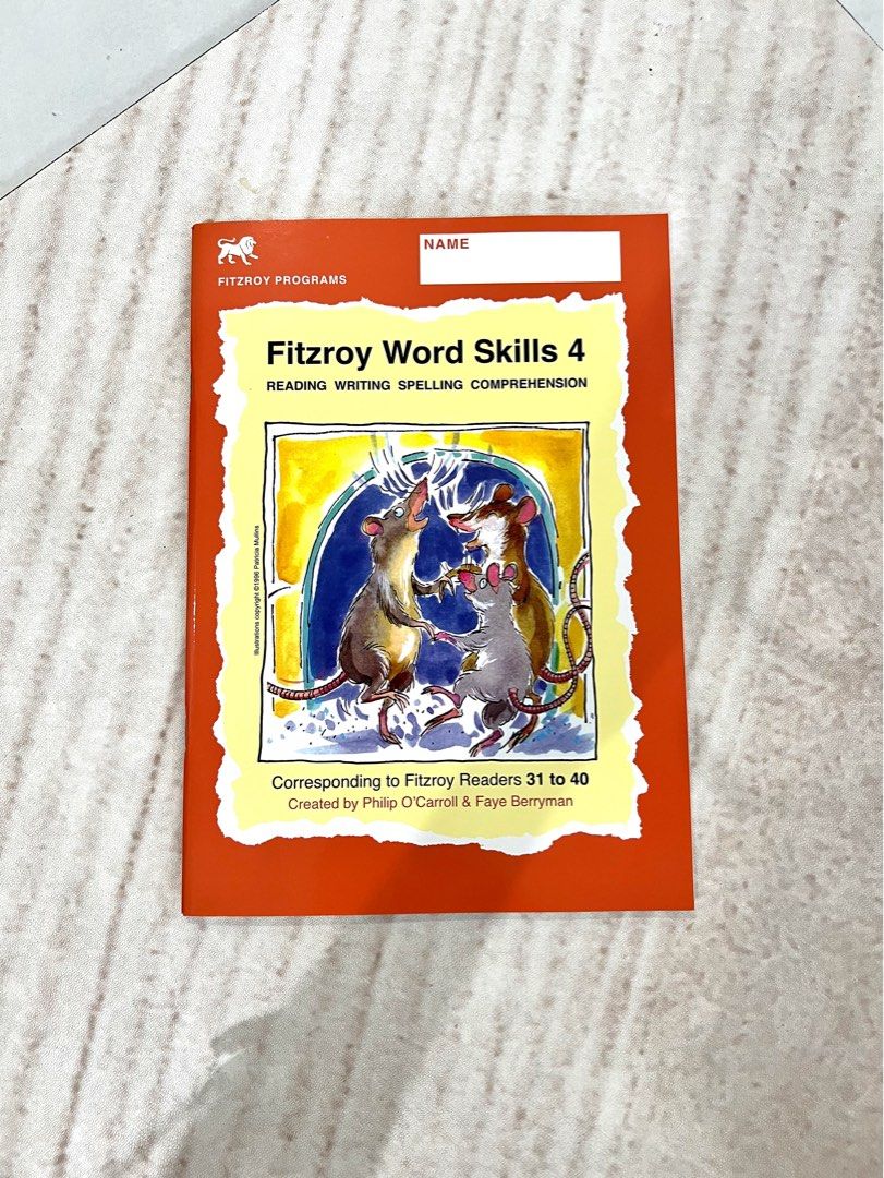Fitzroy Reading 31-40 and Wordskill 4 (Full set), Hobbies & Toys, Books ...