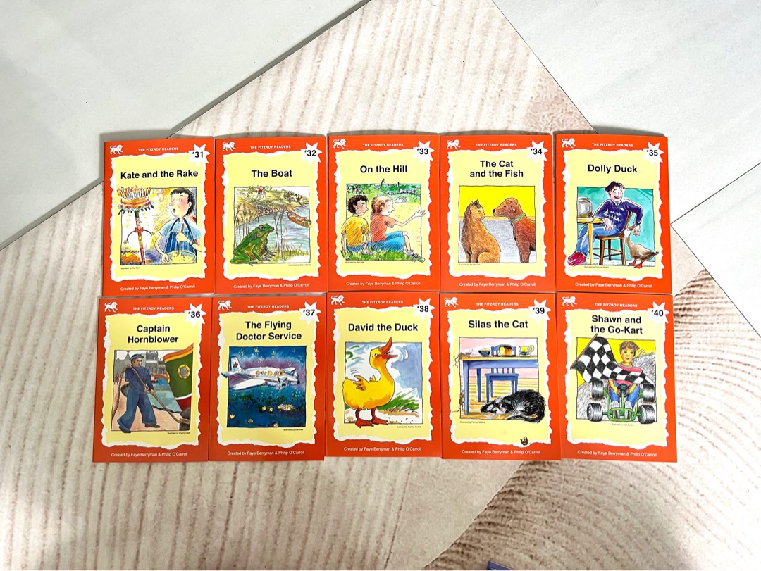 Fitzroy Reading 31-40 and Wordskill 4 (Full set), Hobbies & Toys, Books ...