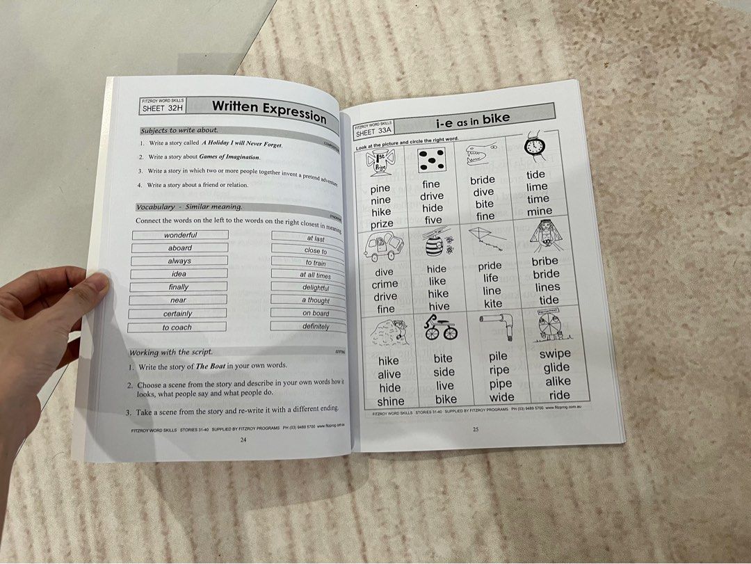 Fitzroy Reading 31-40 and Wordskill 4 (Full set), Hobbies & Toys, Books ...