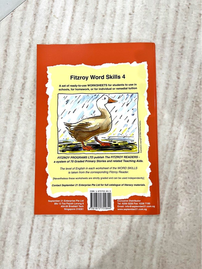 Fitzroy Reading 31-40 and Wordskill 4 (Full set), Hobbies & Toys, Books ...