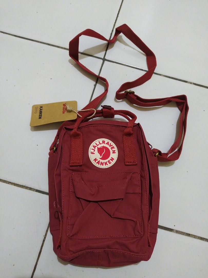Fjallraven Kanken sling 2.5L, Fesyen Pria, Tas & Dompet , Tas Selempang di Carousell