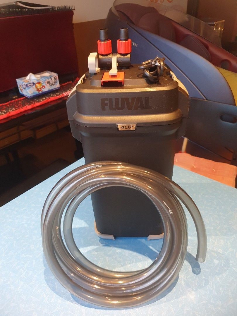 Fluval 407 external canister filter, Pet Supplies, Homes & Other Pet ...
