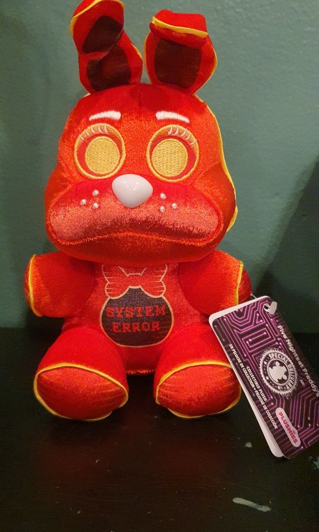 Five Nights At Freddy's - System Error Bonnie, Hobbies & Toys, Toys ...