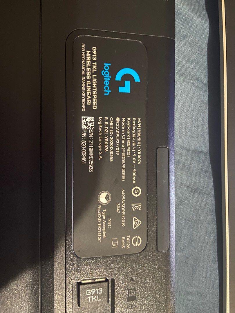 For SALE! Logitech Wireless Keyboard with box and receipt| Logitech ...