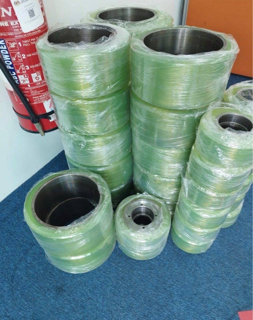 Forklift/reach truck wheels, Car Accessories, Accessories on Carousell