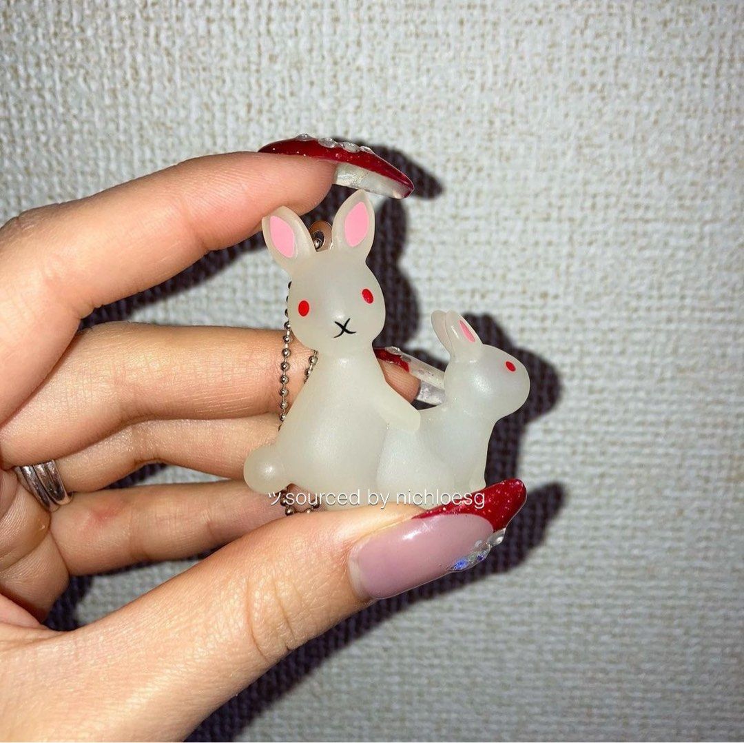 FR2 BUNNY PVC KEYCHAIN, Men's Fashion, Watches & Accessories, Accessory ...
