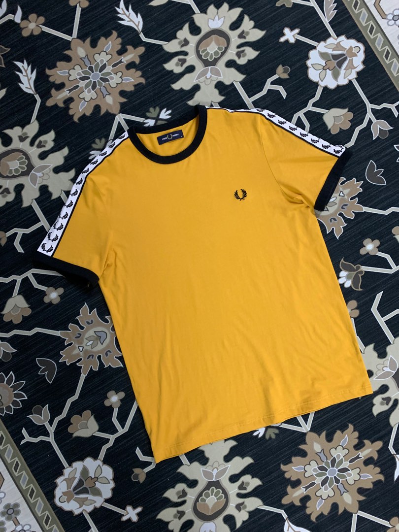 Fred perry side tape, Men's Fashion, Tops & Sets, Tshirts & Polo Shirts ...