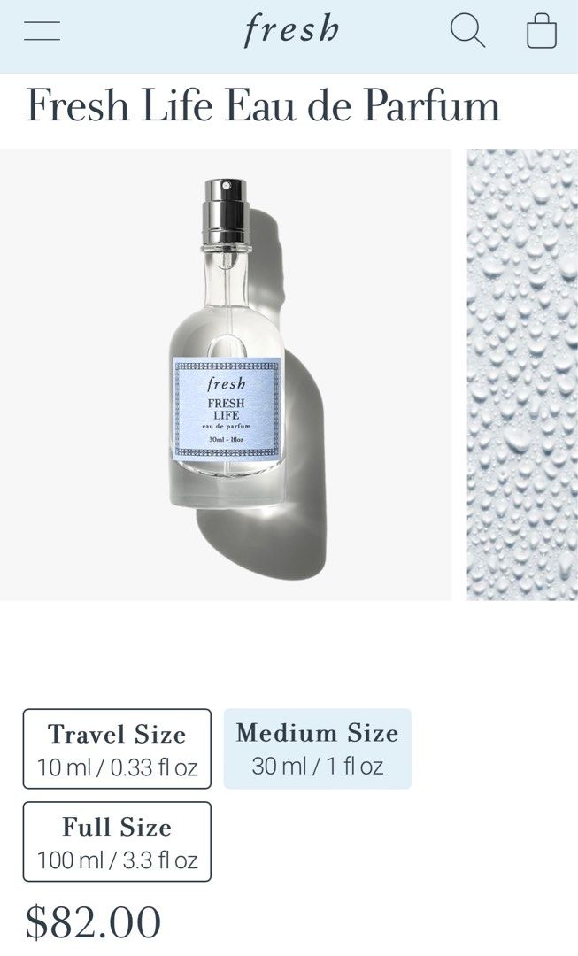 FRESH LIFE perfume 30ml, Beauty & Personal Care, Fragrance & Deodorants ...