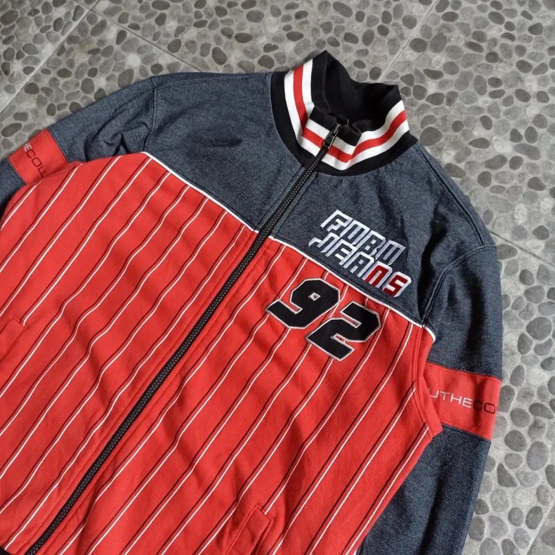 FUBU VARSITY JACKET ORIGINAL SECOND HIPHOP VINTAGE EAST COAST TUPAC ...