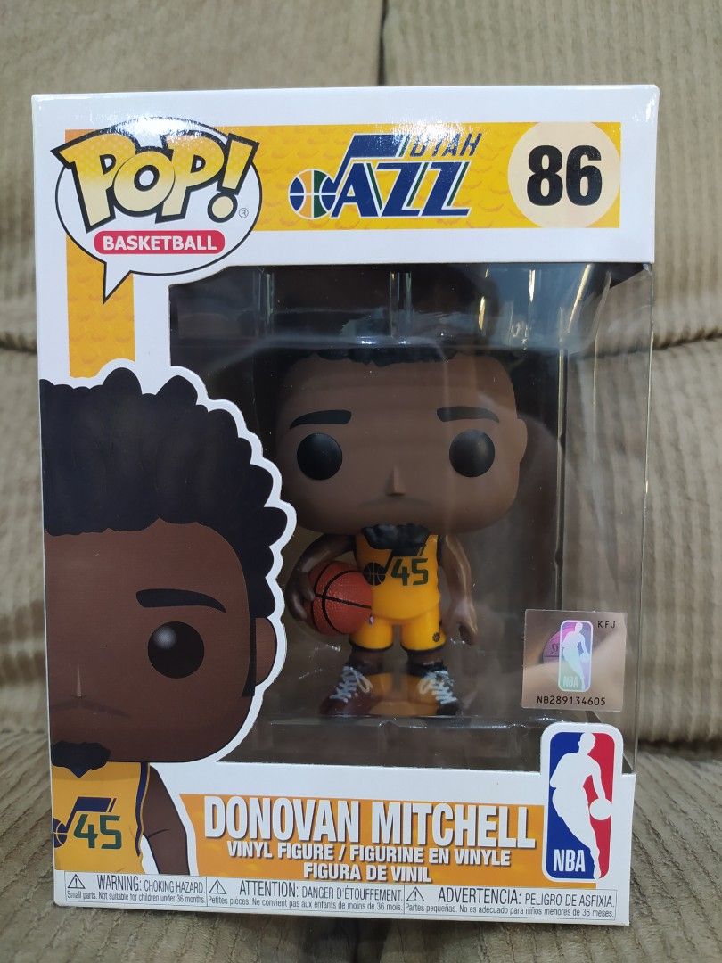 Funko Pop NBA Donovan Mitchell, Hobbies & Toys, Toys & Games on Carousell